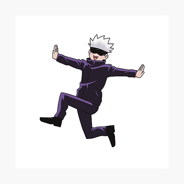 "Gojo Satoru flower field scene (only gojo)" Photographic Print by ...