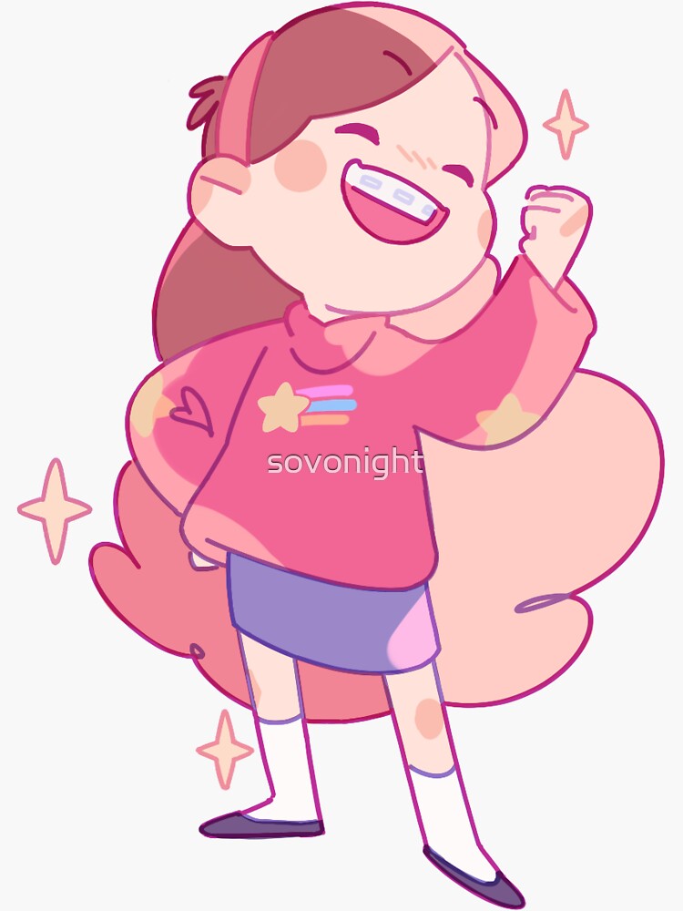 "mabel (mabel)" Sticker for Sale by sovonight | Redbubble