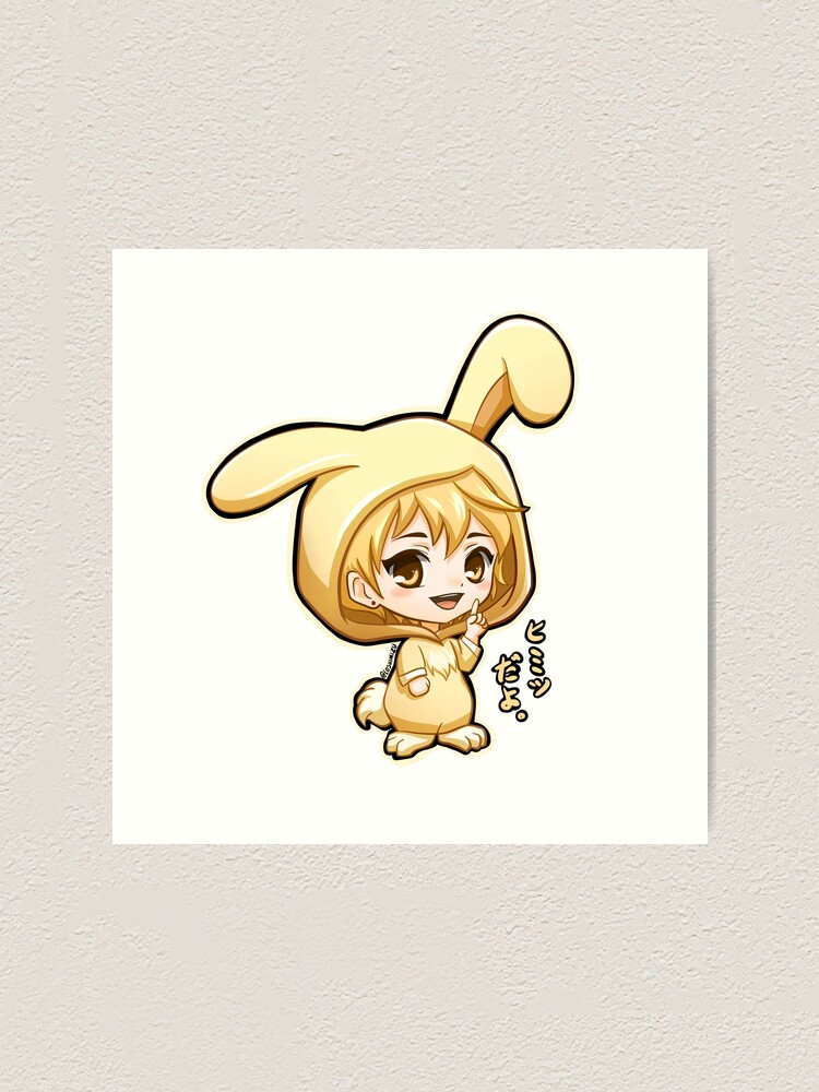"Cute Chibi Momiji Sohma Himitsu Rabbit Zodiac Fruits Basket v2" Art ...