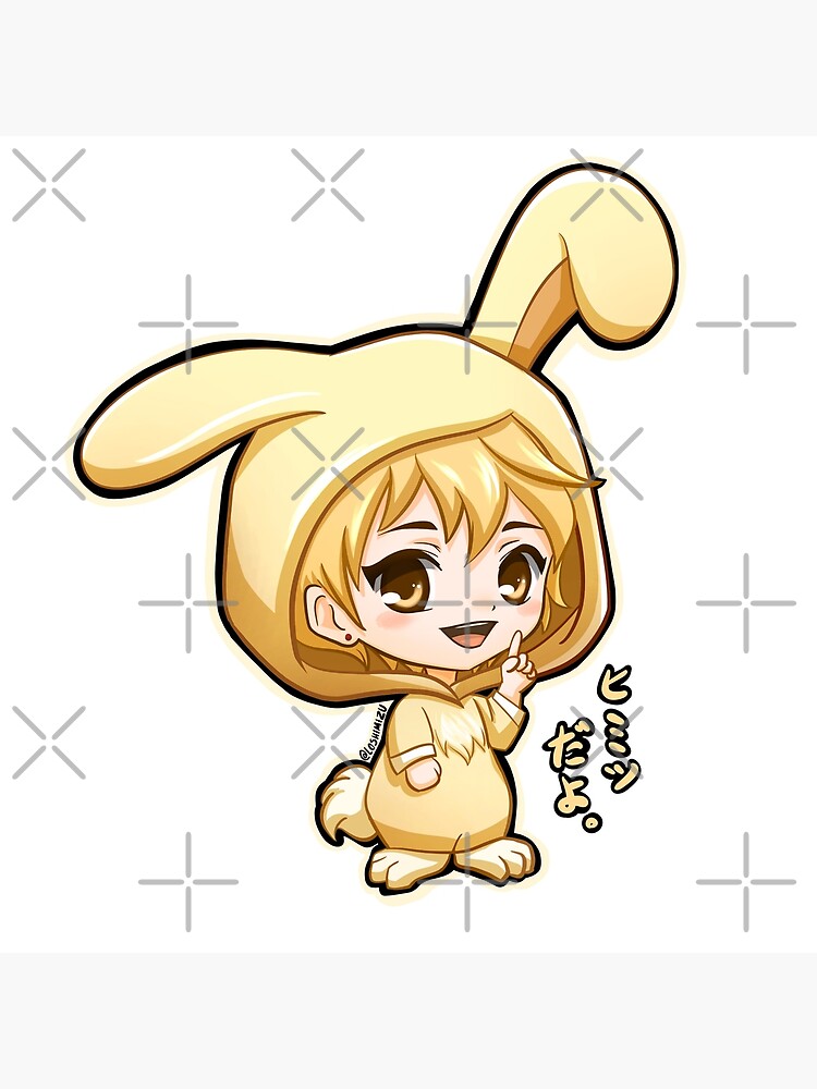 "Cute Chibi Momiji Sohma Himitsu Rabbit Zodiac Fruits Basket v2" Art ...