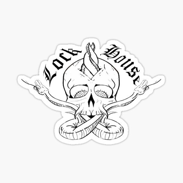 "lock house pythons banner" Sticker for Sale by c1nc0c1nco | Redbubble