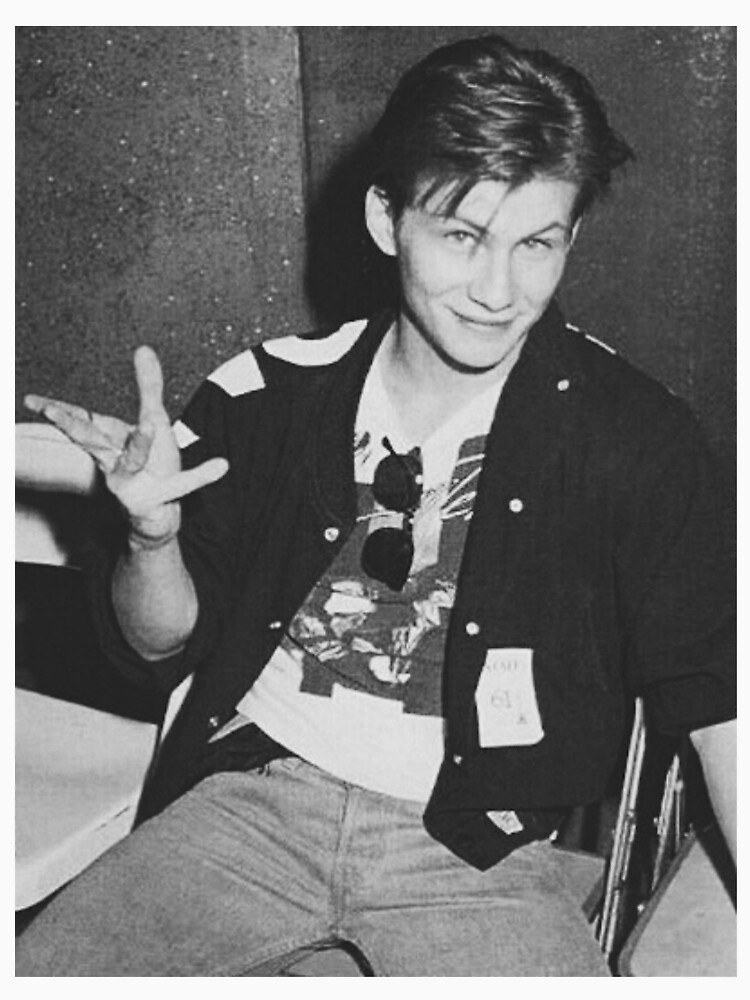 "Young 80s Christian Slater " T-shirt for Sale by gabzthedreamer ...