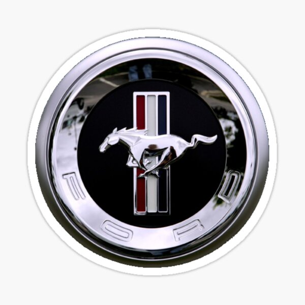 " Ford Mustang" Sticker for Sale by samsieu | Redbubble