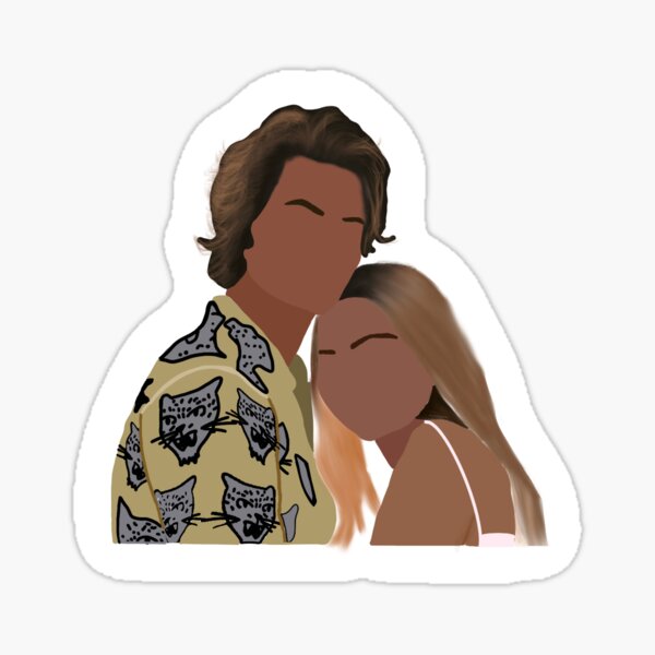 "Sarah Cameron and John B sticker " Sticker by xodreamdesigns | Redbubble