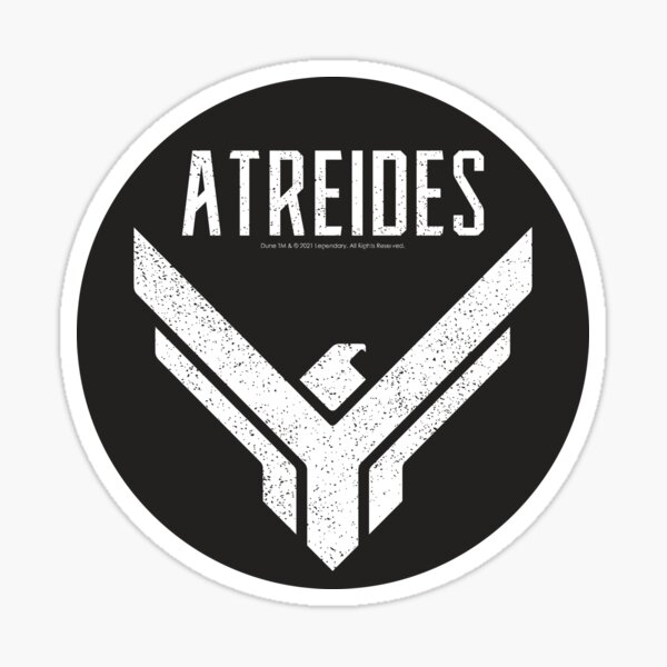 "Atreides House Distressed Art Design (white and black) - Dune (2021 ...