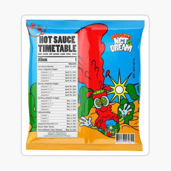 "NTC HOT SAUCE" Sticker for Sale by indahps08 | Redbubble