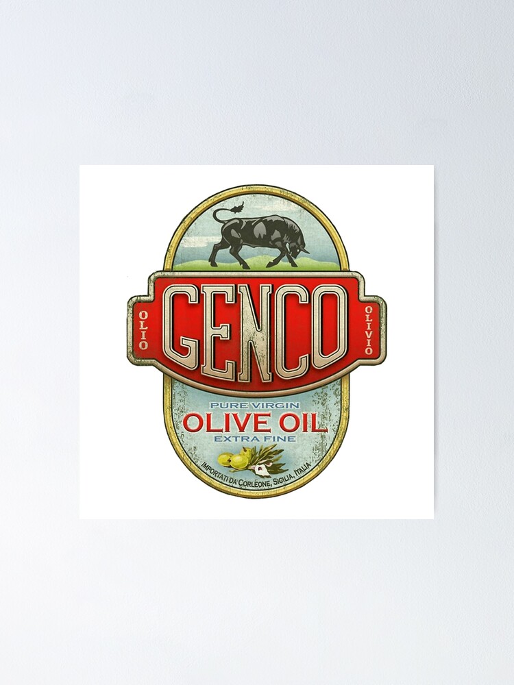 "Genco Oil" Poster for Sale by Nefiller | Redbubble