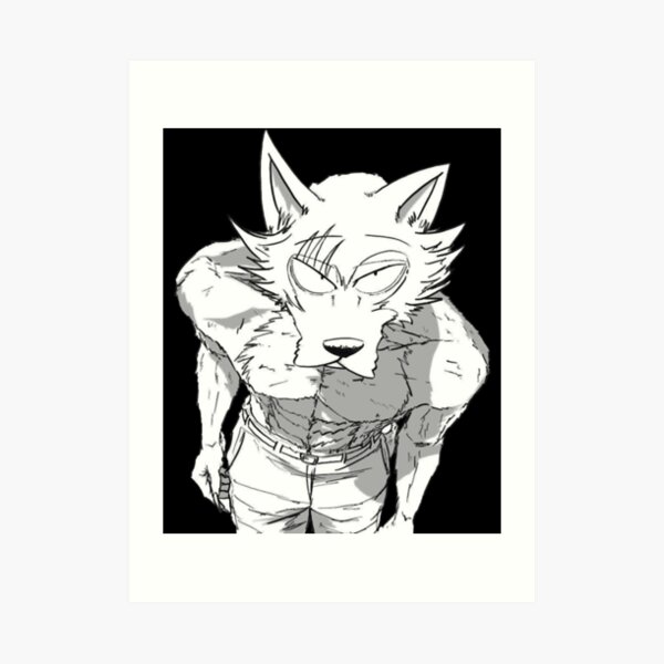 "Beastars legoshi " Art Print by manJarad61 | Redbubble