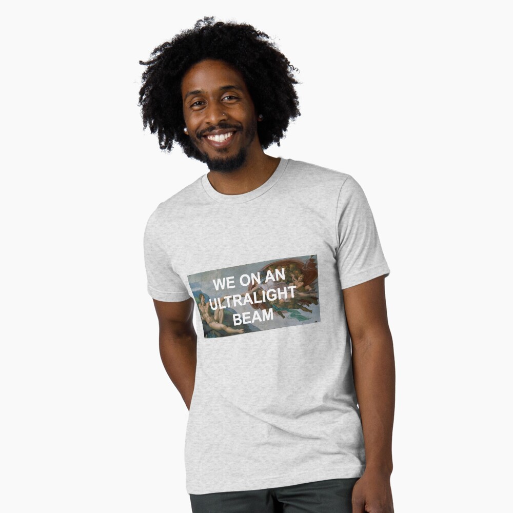 "We On An Ultralight Beam" Sticker for Sale by melissaross15 | Redbubble