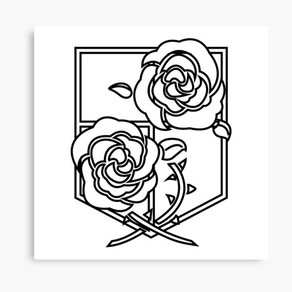 Attack On Titan Garrison Regiment Canvas Prints | Redbubble