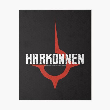 "Harkonnen House Distressed Art Design (red symbol) - Dune (2021 film ...