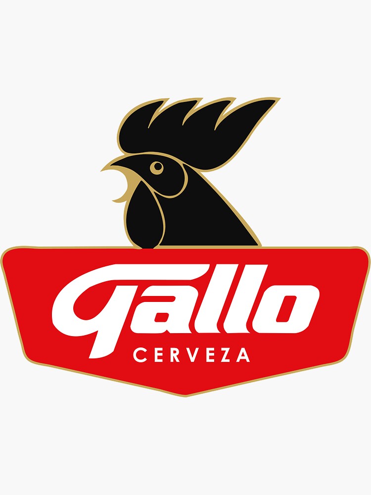 "Gallo Logo" Sticker by Ichazena | Redbubble