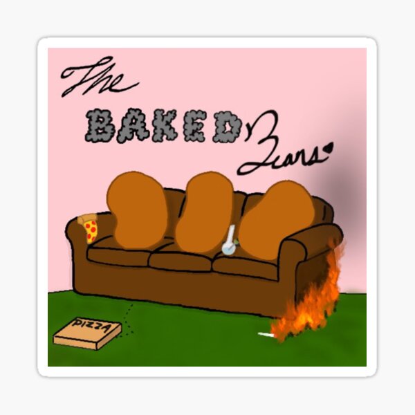 "Baked Beans" Sticker for Sale by NuclearQueer | Redbubble