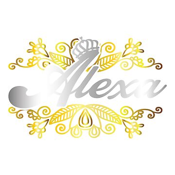 "Alexa name design - Alexa- i'm Alexa, gift for Alexa- Happy birth day ...