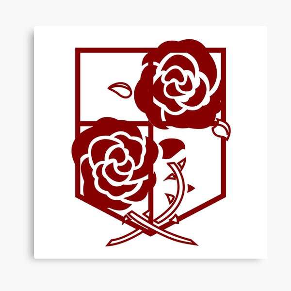 Attack On Titan Garrison Regiment Canvas Prints | Redbubble