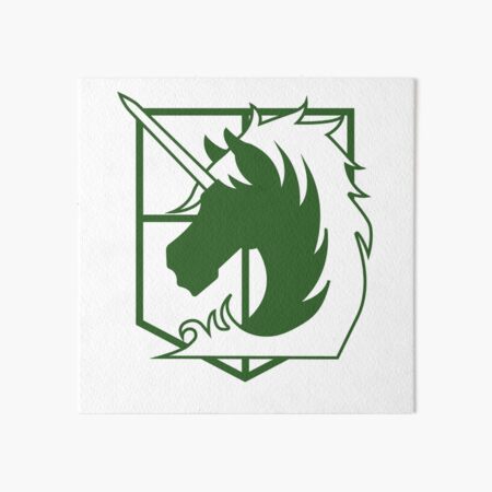 "Attack on Titan Military Police Regiment Badge VERSION D [AOT BADGE ...