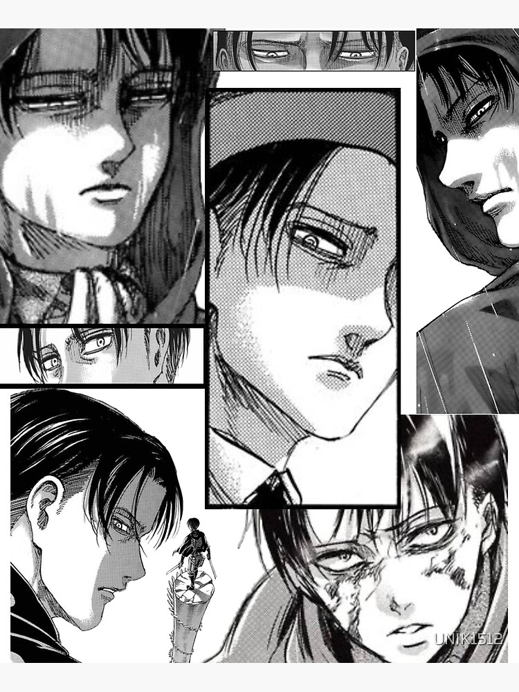 "levi ackerman , the human beyblade" Photographic Print for Sale by ...