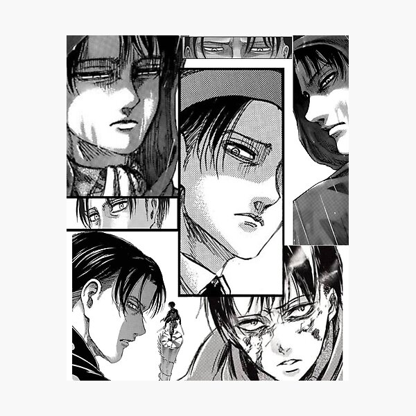 "levi ackerman , the human beyblade" Photographic Print for Sale by ...