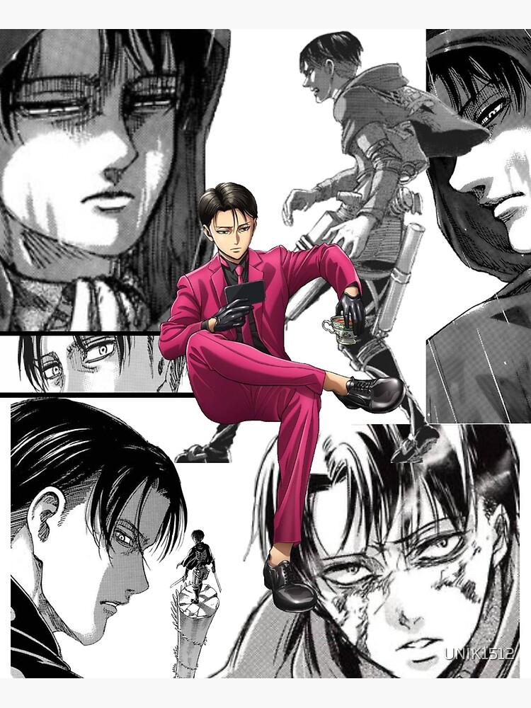 Póster « levi ackerman, el rey» de UNIK1512 | Redbubble