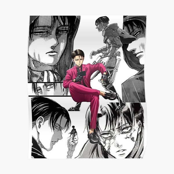 Póster « levi ackerman, el rey» de UNIK1512 | Redbubble