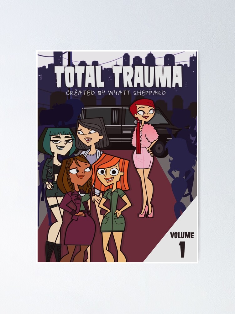 "Total Trauma Poster 2" Poster for Sale by heathersuoh | Redbubble