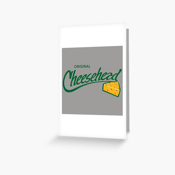 "Awesome Cheesehead Logo" Greeting Card by phaniafifah | Redbubble