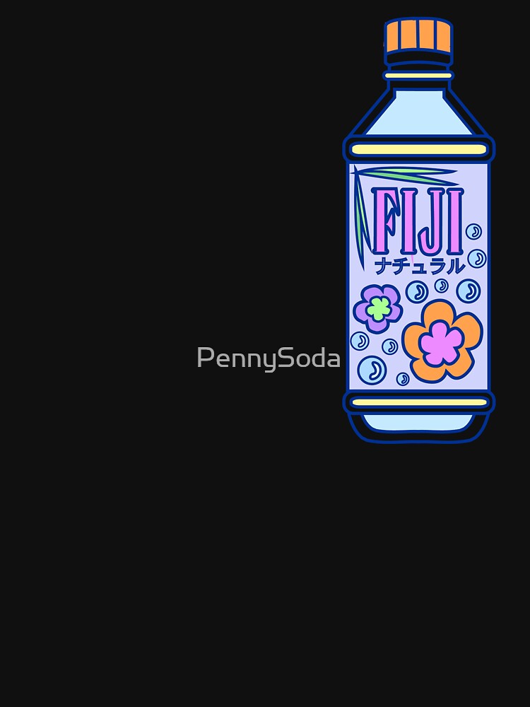 "Aesthetic Fiji Water Bottle!" T-shirt for Sale by PennySoda ...