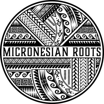 "Micronesian Roots V2" Sticker for Sale by Kwibo691 | Redbubble