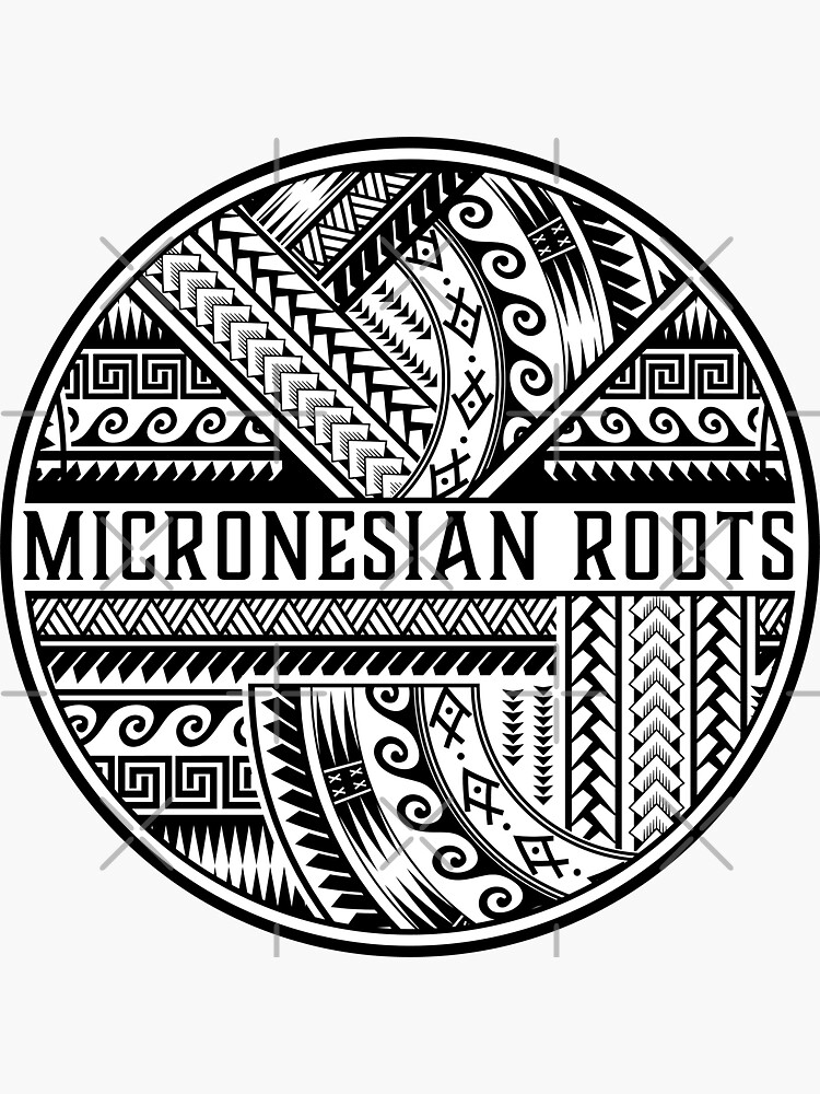 "Micronesian Roots V2" Sticker for Sale by Kwibo691 | Redbubble