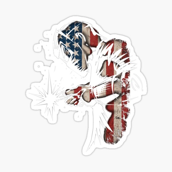 "Welder American Flag USA Patriotic Welder Gift" Sticker for Sale by ...