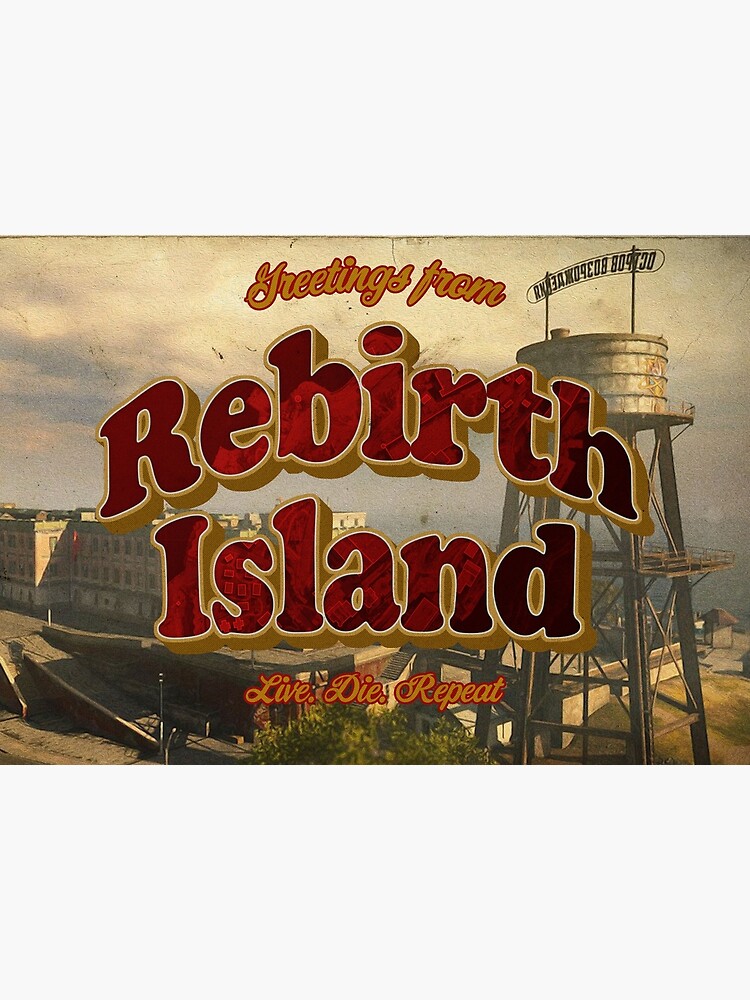 "Greetings from Rebirth Island" Greeting Card for Sale by MetaShift ...