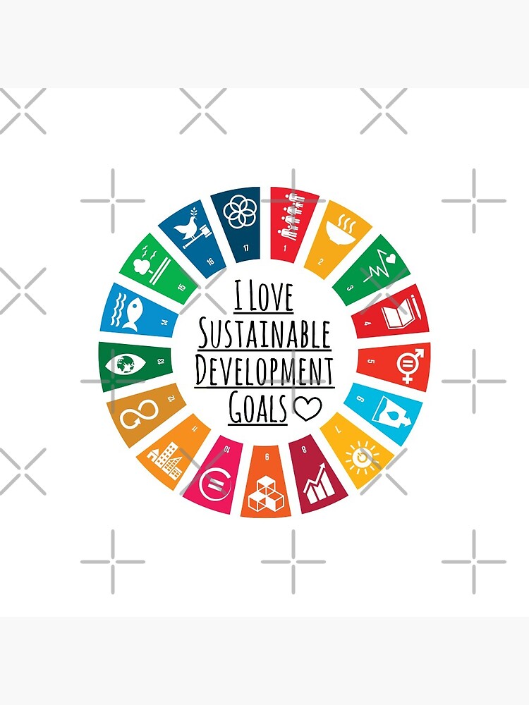 Badge « J'aime les objectifs de développement durable UN ODD | Logo des ...