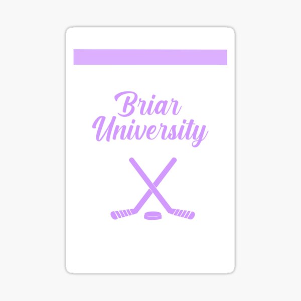 "Purple Briar Univeristy Logo " Sticker for Sale by Jdosanjh | Redbubble