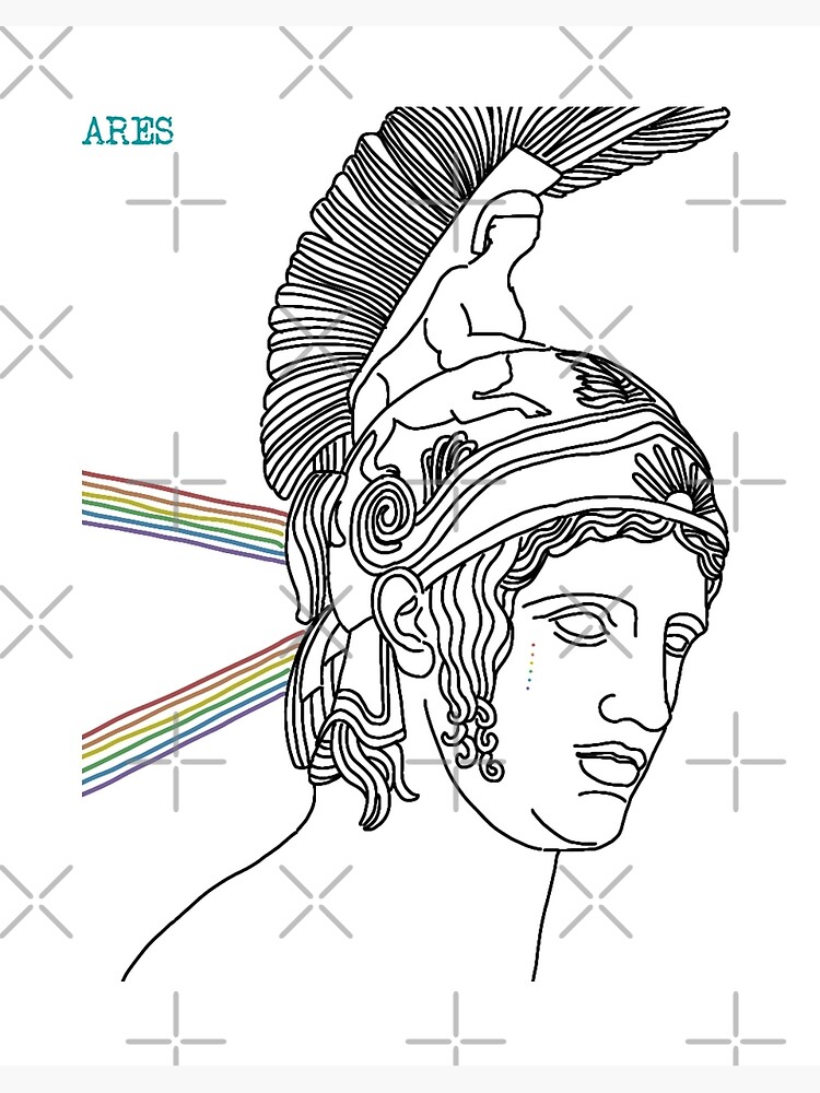 "Greek Mythology - God Ares" Art Board Print for Sale by anghelapparel ...