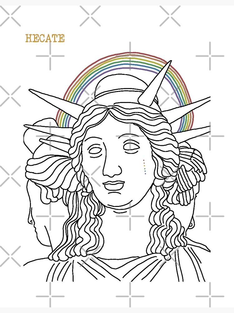 "Greek Mythology - Goddess Hecate" Poster by anghelapparel | Redbubble