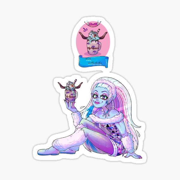 "Abbey" Sticker for Sale by Beetlejulia | Redbubble