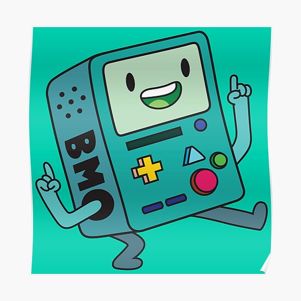 "BMO dance" Poster for Sale by plushism | Redbubble