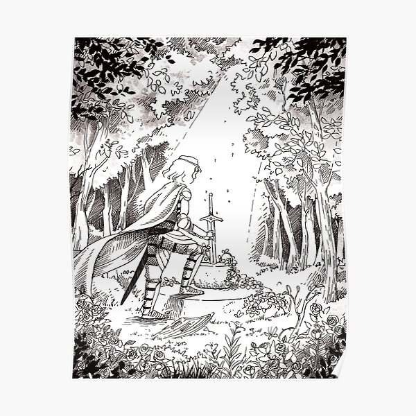 "Sword" Poster by lmathildeart | Redbubble