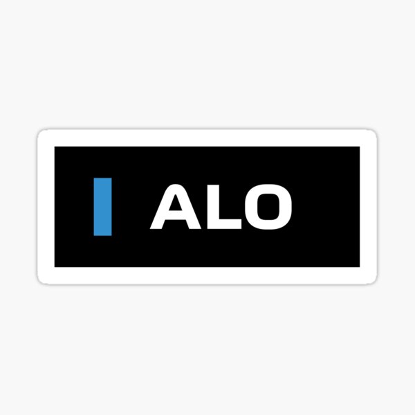 "ALO. 2022 Season (Black BG)" Sticker for Sale by FilipeFerreira ...