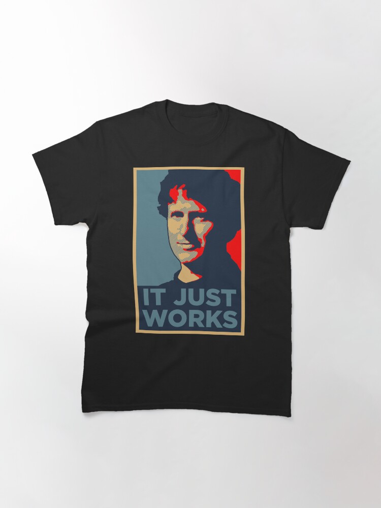 "Todd Howard - It Just Works Poster" Classic T-Shirt for Sale by ...