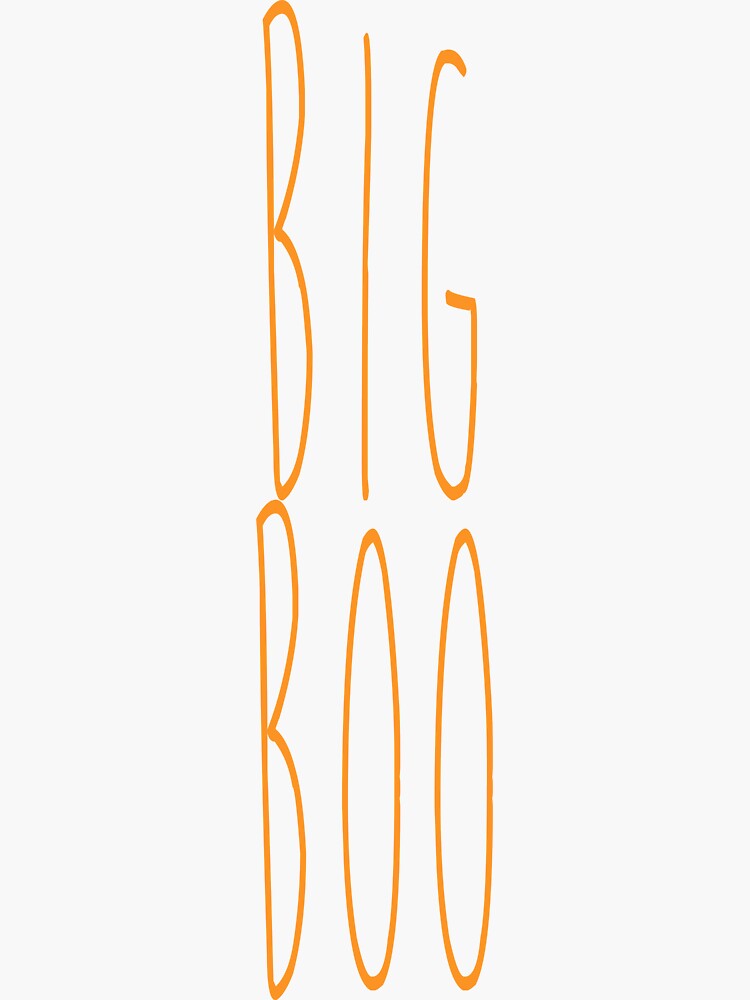 "Big Boo (Orange Is The New Black)" Sticker for Sale by jeremydwilliams ...