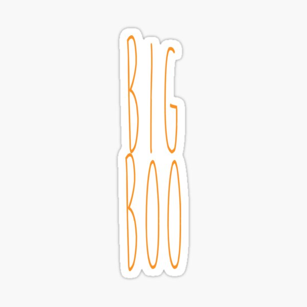 "Big Boo (Orange Is The New Black)" Sticker for Sale by jeremydwilliams ...