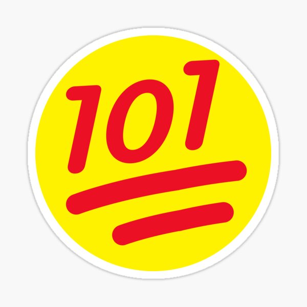 "100 Emoji" Sticker for Sale by Schka | Redbubble
