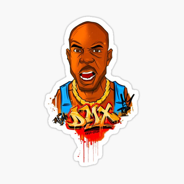"DMX Fan Art" Sticker for Sale by ozumdesigns | Redbubble