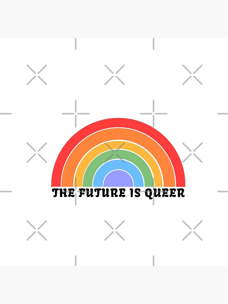 "The Future Is Queer - Pride Rainbow Logo" Poster by Koiboi11 | Redbubble
