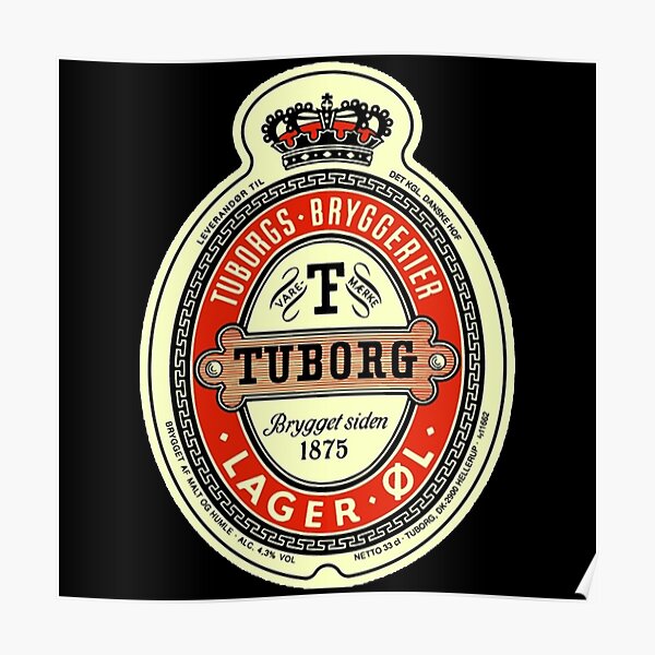 Poster: Tuborg | Redbubble