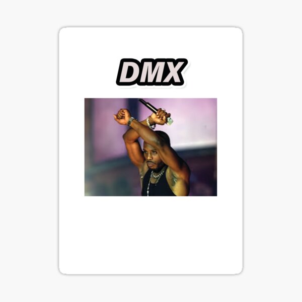 "DMX" Sticker for Sale by icek1ngK | Redbubble
