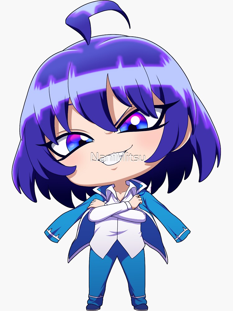 Pegatina «Malvado Iruma chibi» de NaniMitsu | Redbubble