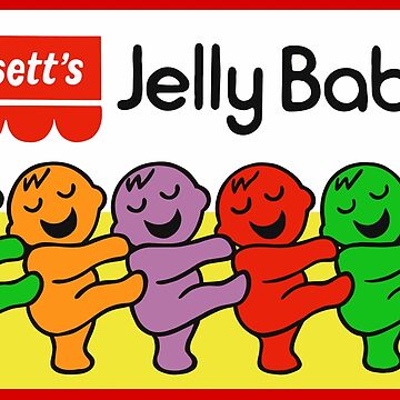 "Classic Jelly Babies" Sticker for Sale by FunnehGacha | Redbubble