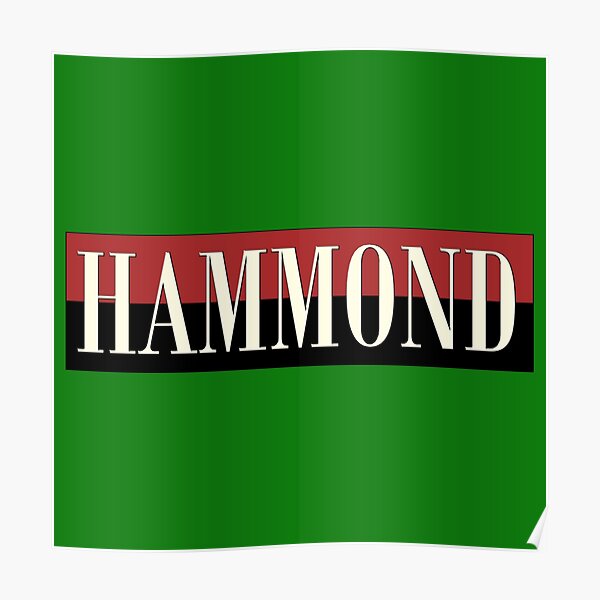 Hammond Organ Posters | Redbubble